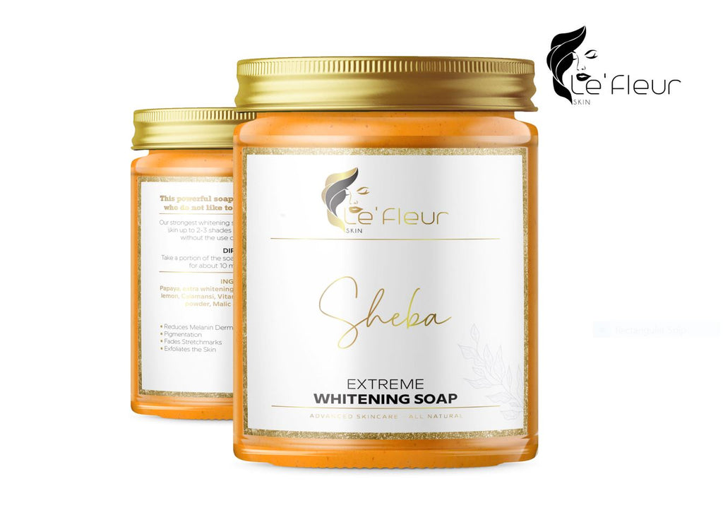 SHEBA EXTREME WHITENING SOAP ***UPGRADED*** - Lefleurskin